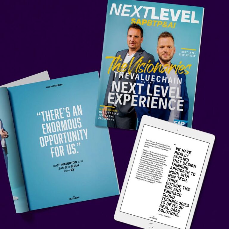Thank you magazine next level sap BTP and AI - TheValueChain